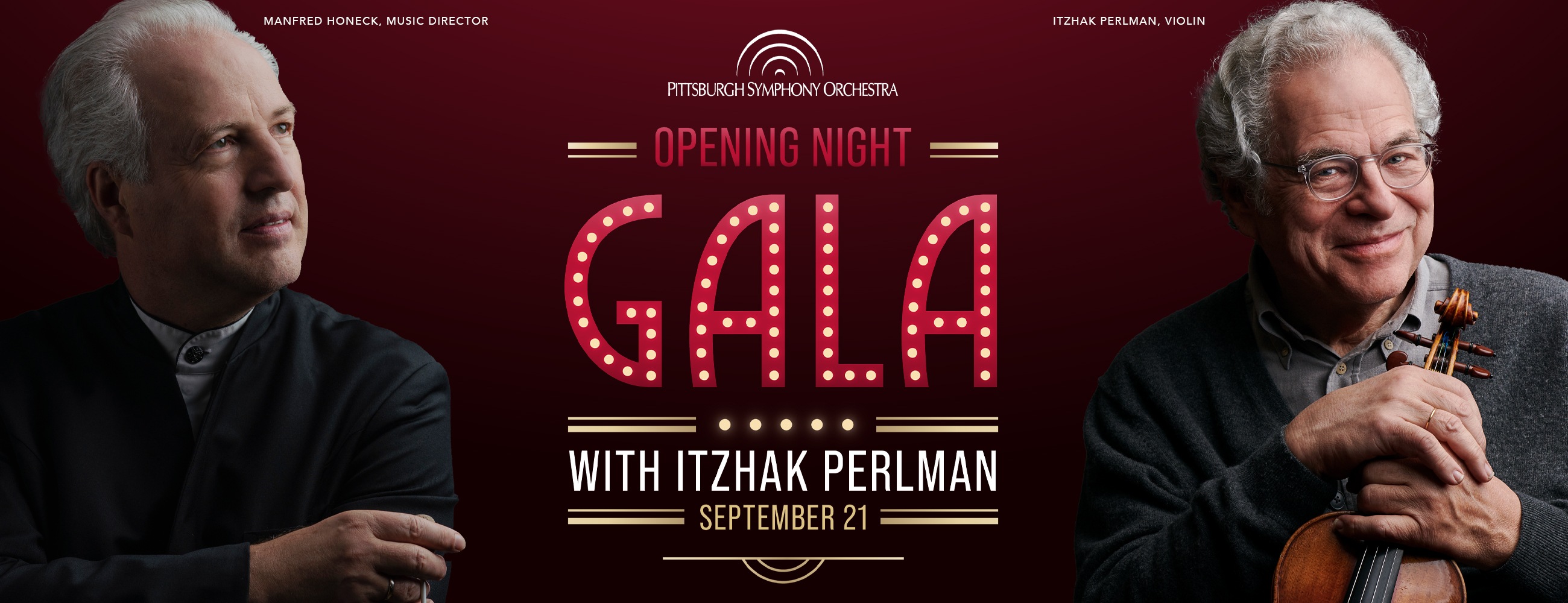 Opening Night with Itzhak Perlman - Pittsburgh | Official Ticket Source ...